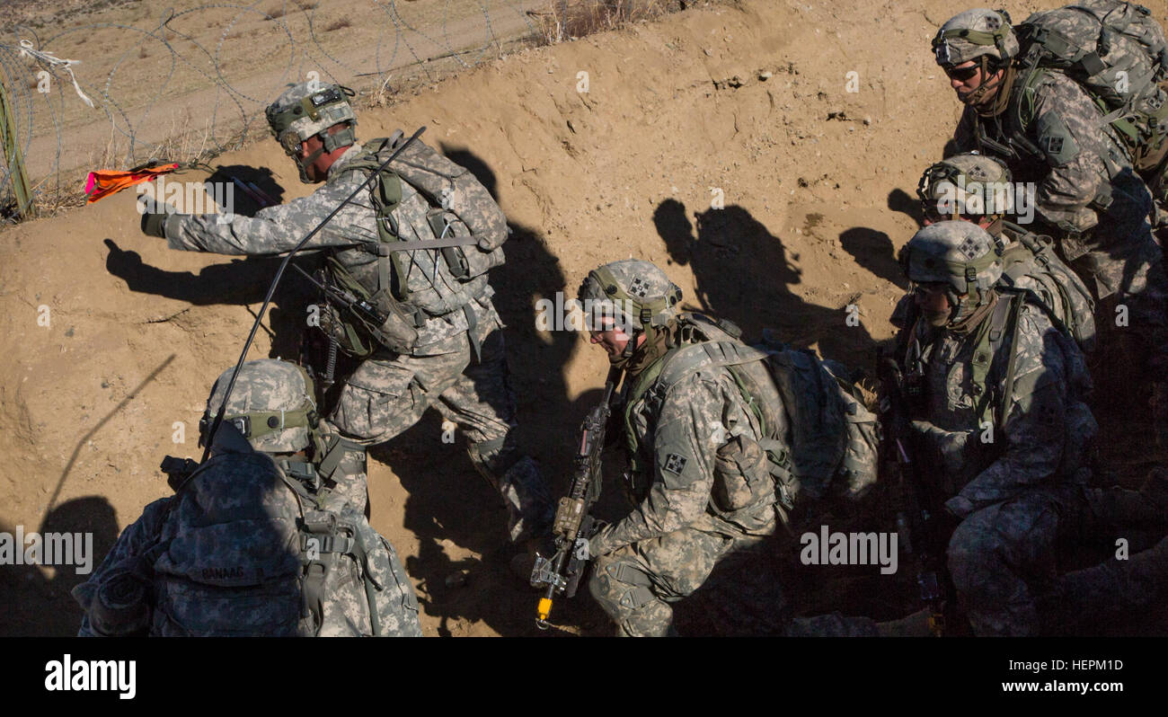 A U.S. Soldier assigned to 1st Battalion, 41st Infantry Regiment, 2nd ...