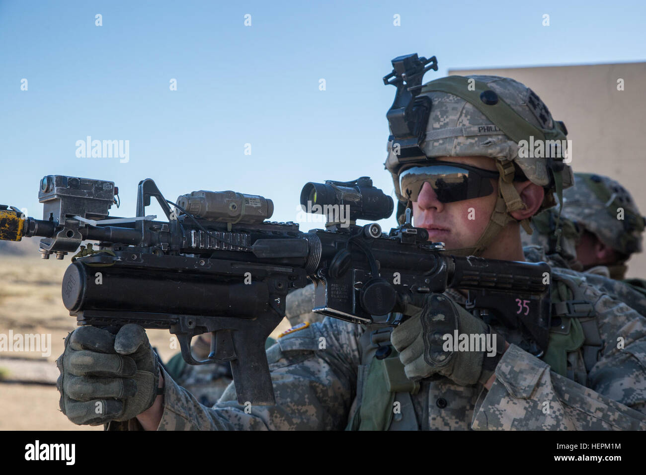 A U.S. Soldier assigned to 1st Battalion, 41st Infantry Regiment, 2nd ...