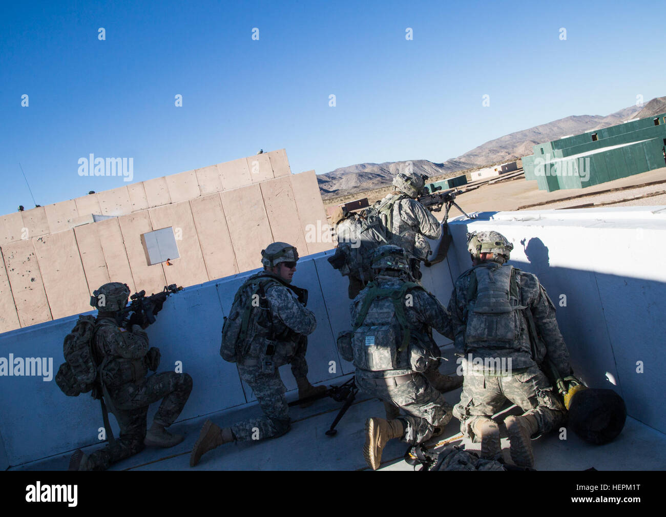 U.S. Soldiers assigned to 1st Battalion, 41st Infantry Regiment, 2nd ...