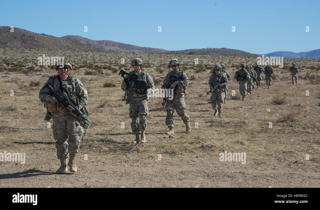 U.S. Soldiers assigned to 1st Battalion, 41st Infantry Regiment, 2nd ...