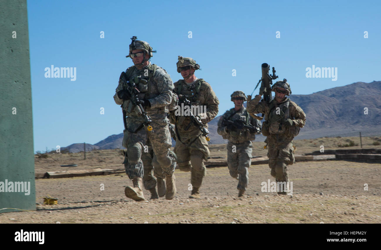 U.S. Soldiers assigned to 1st Battalion, 41st Infantry Regiment, 2nd ...