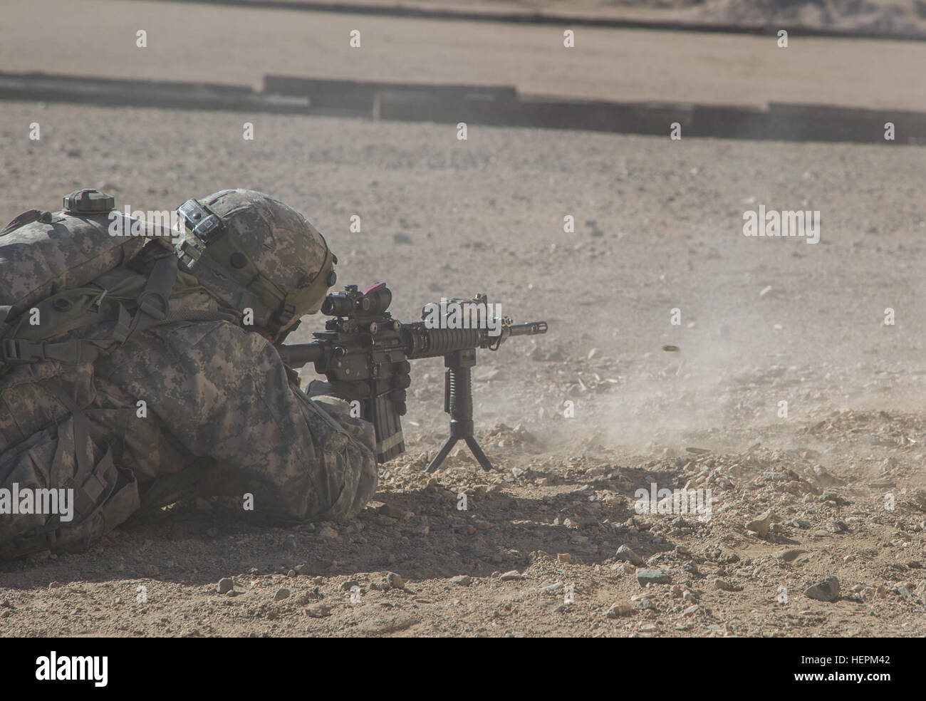A U.S. Soldier assigned to 1st Battalion, 41st Infantry Regiment, 2nd ...