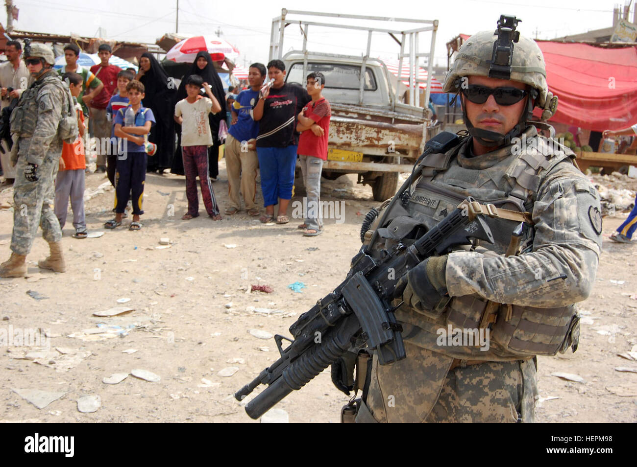 Traffic baghdad street hi-res stock photography and images - Alamy