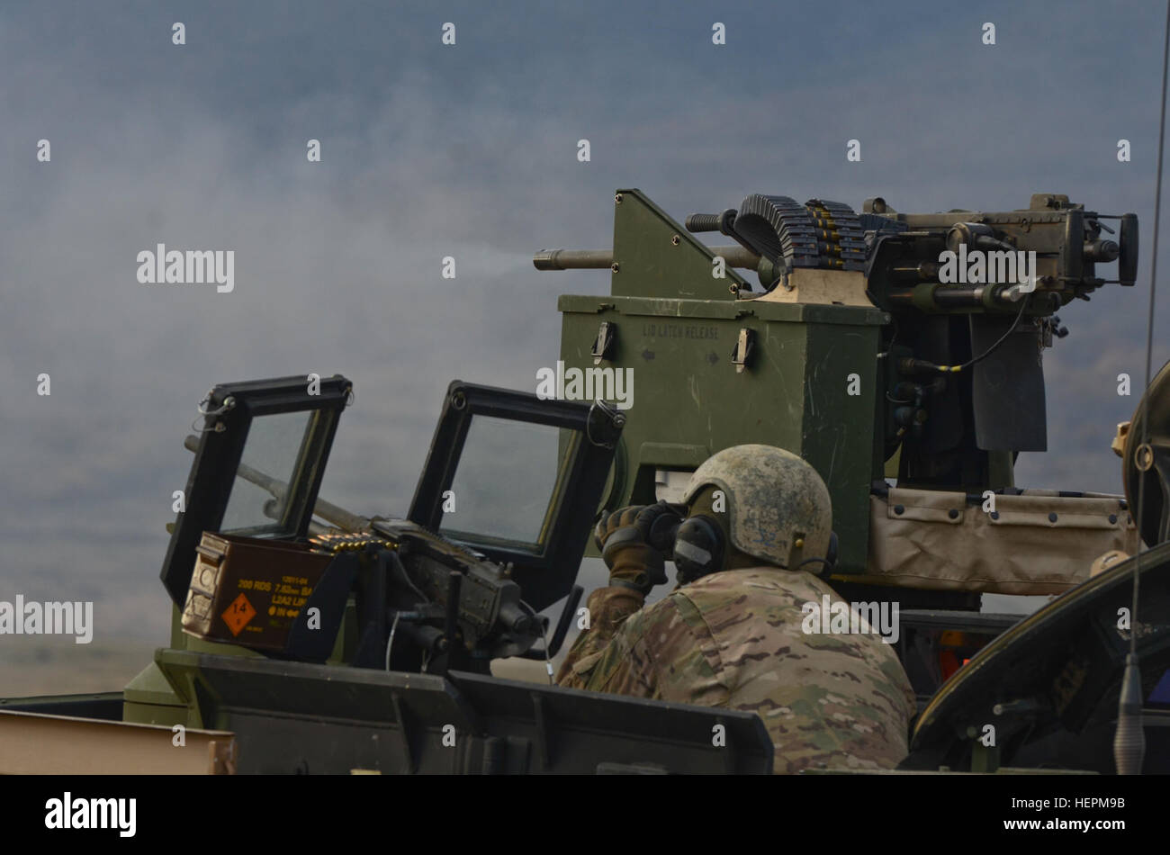 Spc. James Brown, an M1A2 System Enhancement Package Version 2 Abram ...