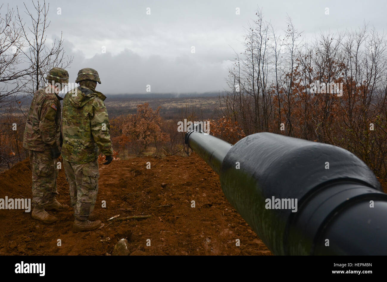 Sgt. 1st Class Edward Barnett (right), a tank commander, originally ...