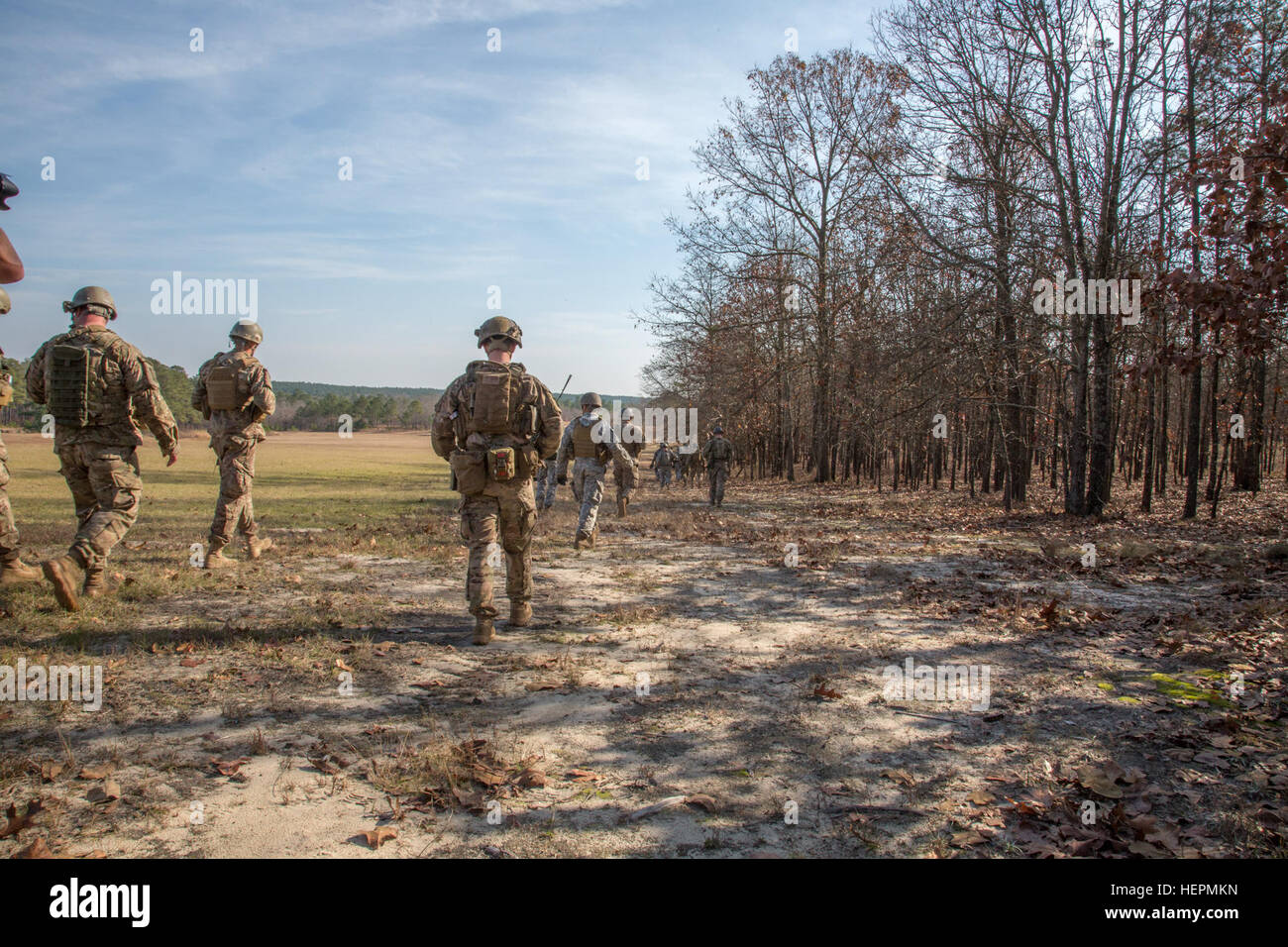 U.S. Army soldiers, infantryman assigned to Pathfinder Company, 2nd ...