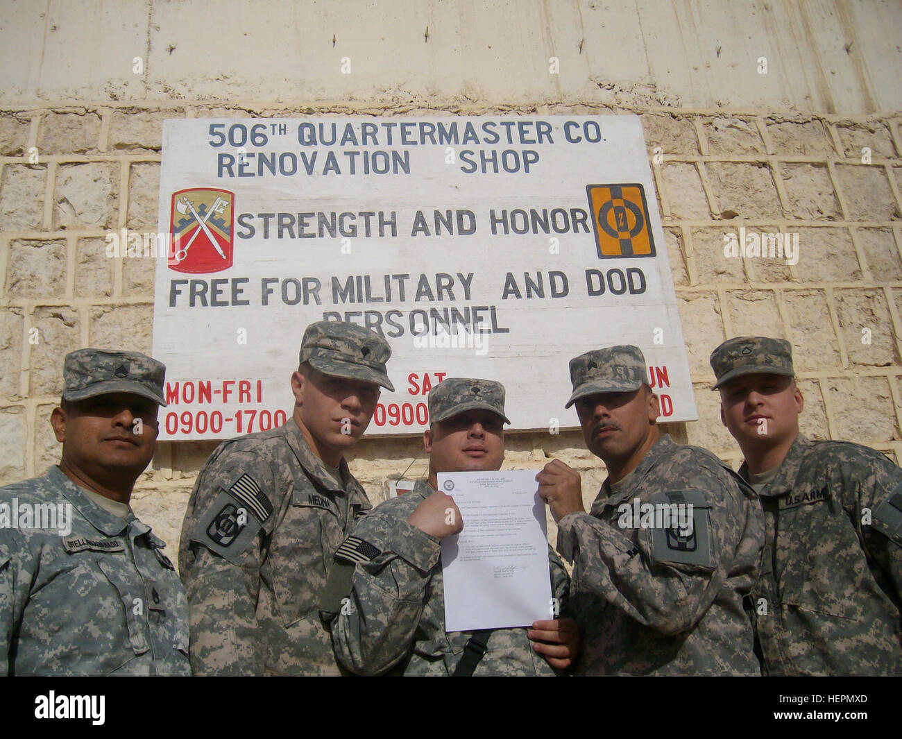 Sgt. Magno Orellana, Spc. Hiram Rivera, Spc. Gonzalo Medina, Sgt ...