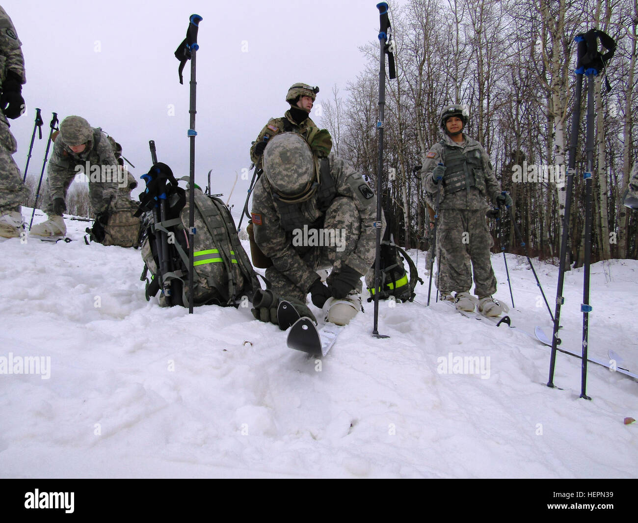 U.S. Army Alaska Soldiers assigned to 5th Squadron, 1st Cavalry ...