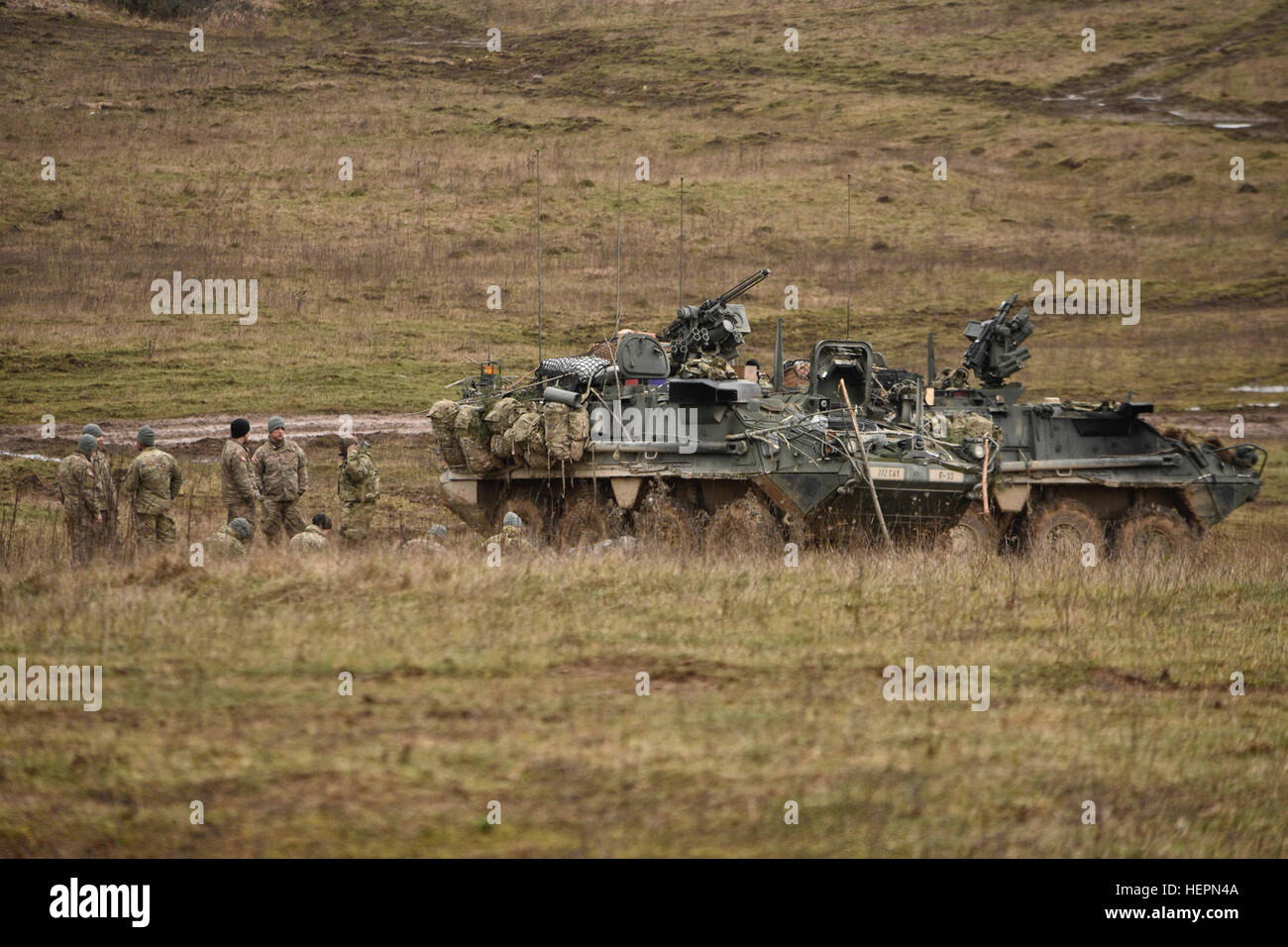 Troopers assigned to the Regimental Engineer Squadron, 2d Cavalry ...