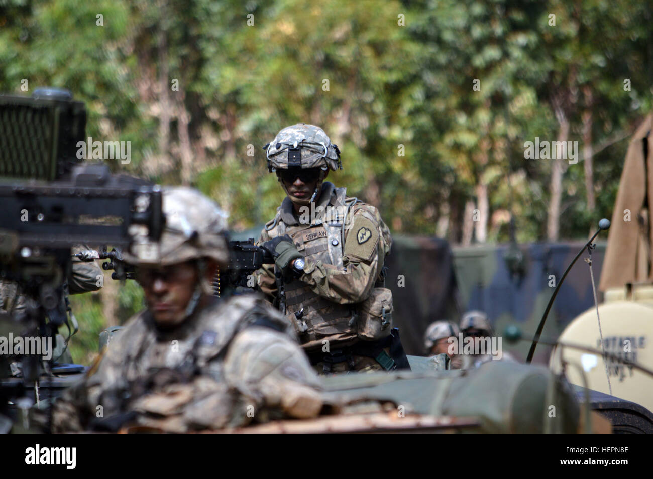 25th infantry division out of schofield barracks hi-res stock ...