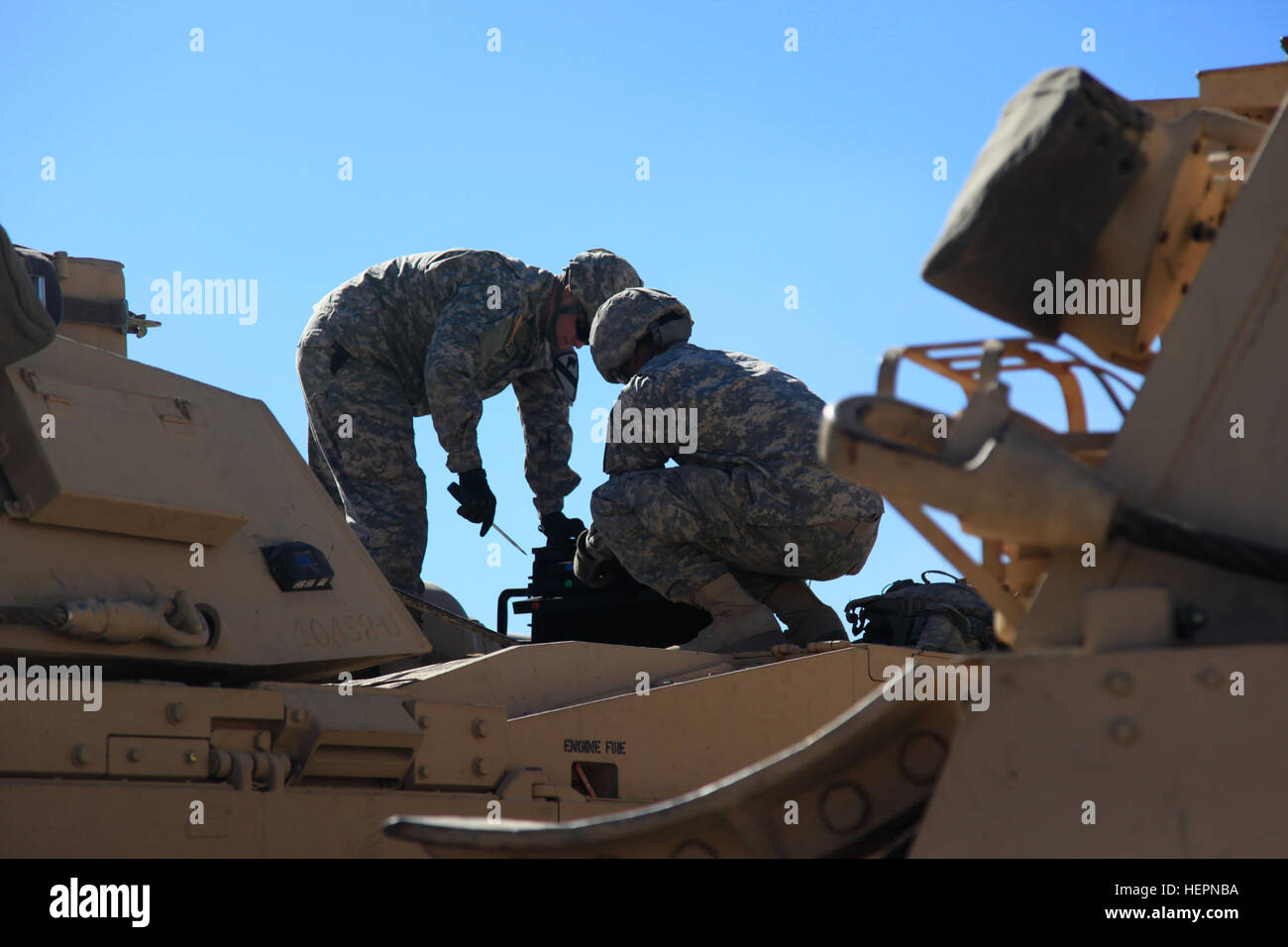 Rotational unit bivouac area hi-res stock photography and images - Alamy