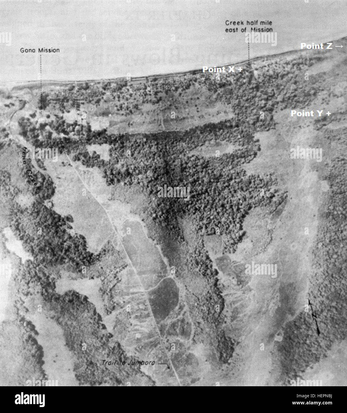 Gona map Buna Stock Photo - Alamy