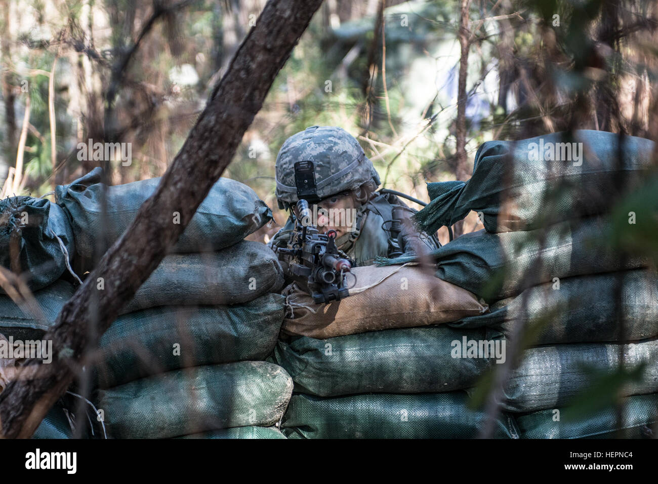 Army Reserve Soldiers of C Company, 1st Battalion, 61st Infantry ...