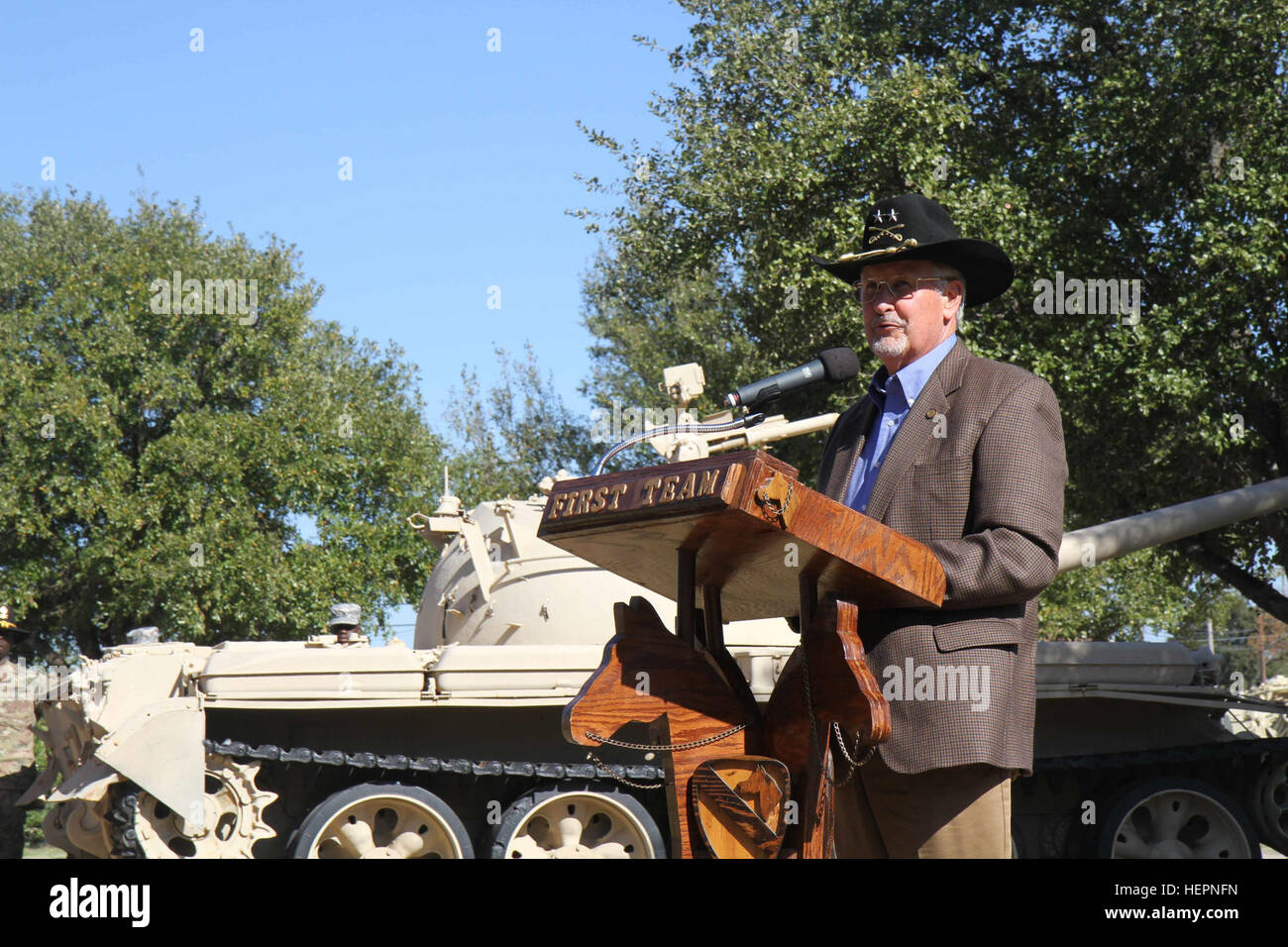 Maj. Gen. George Harmeyer, retired former commander of 1st Armored ...