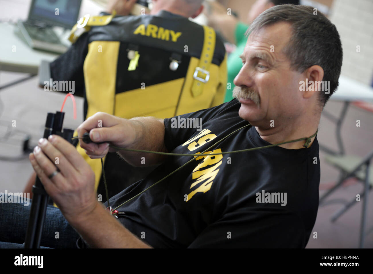 U.S. Army Shooting Coach Roger Withrow, of the U.S.A. Shooting Team ...