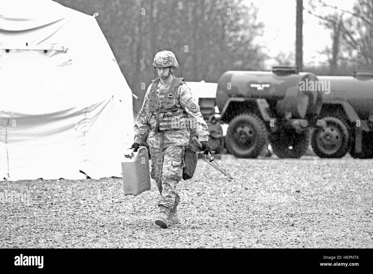 U s army soldier fort Black and White Stock Photos & Images - Alamy
