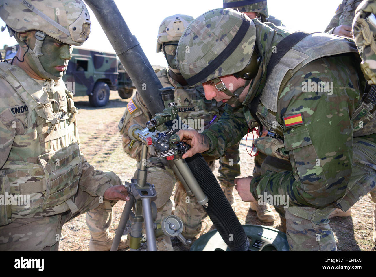 Spanish armed forces airborne brigade hi-res stock photography and ...