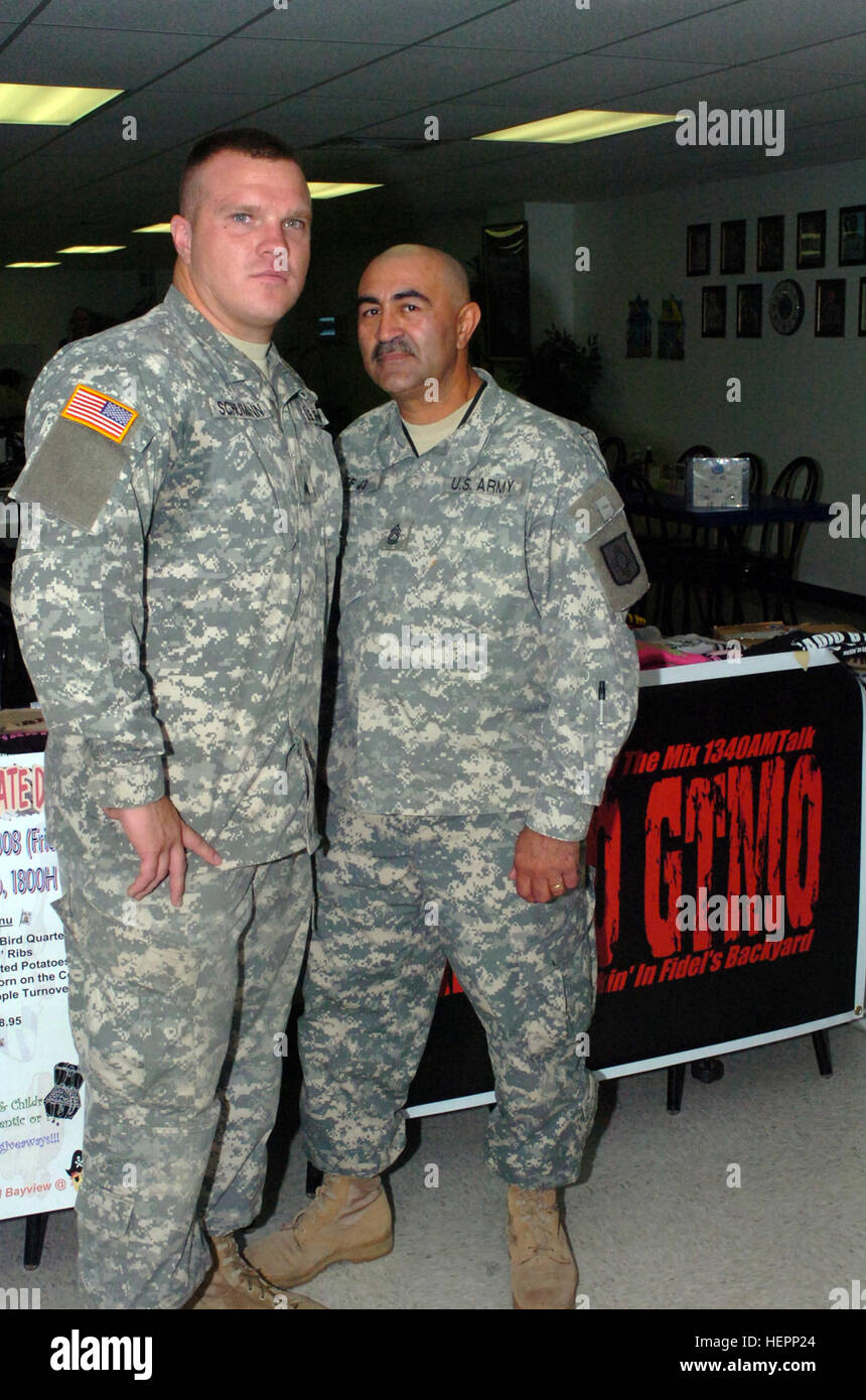 Army Sgt. 1st Class Anthony Anaya, right, pictured with Joint Task ...