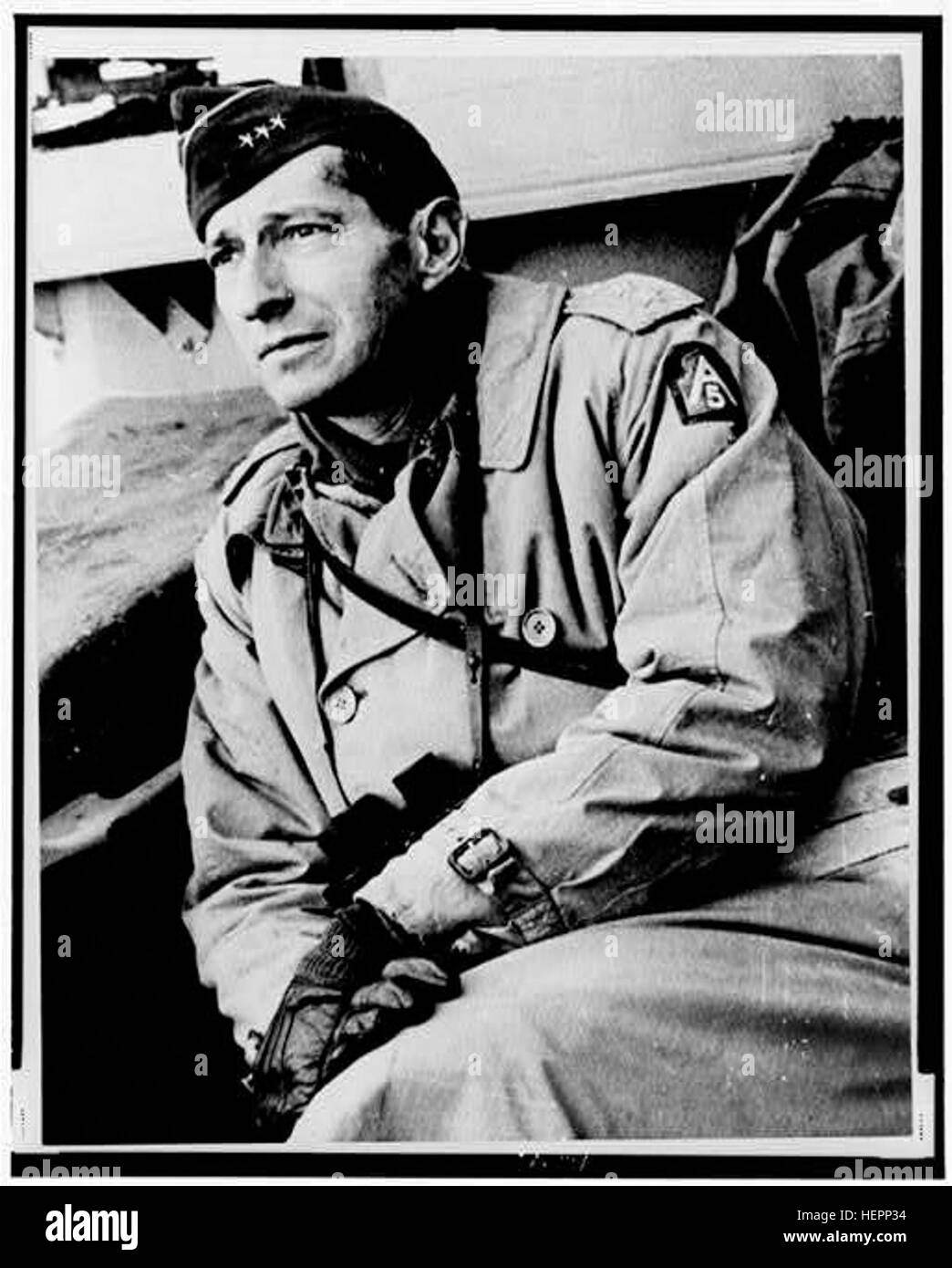 Lieutenant General Mark W. Clark, Commanding General of the United ...