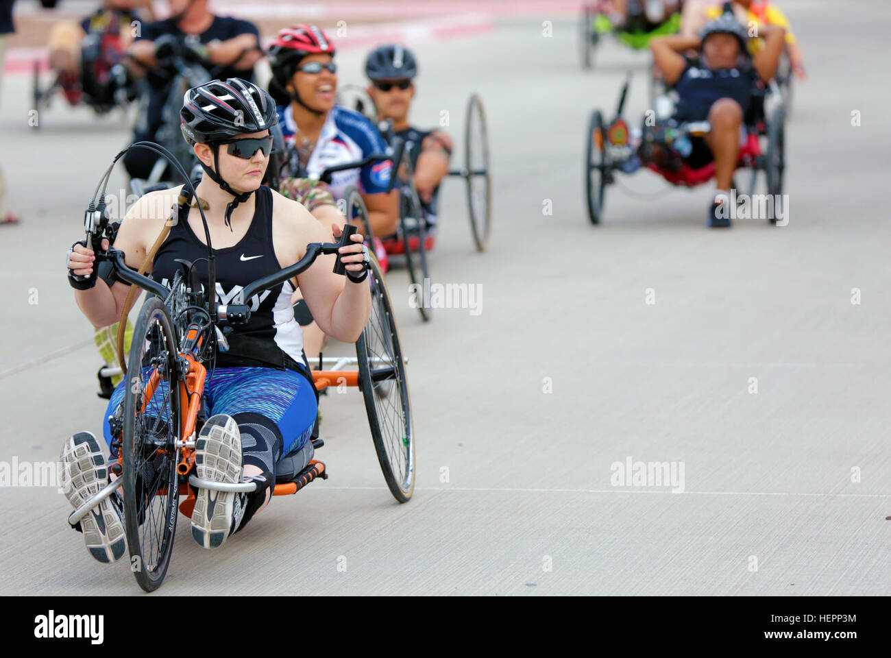 U S Army Active Duty And Veteran Athletes Prepare To Begin The Timed