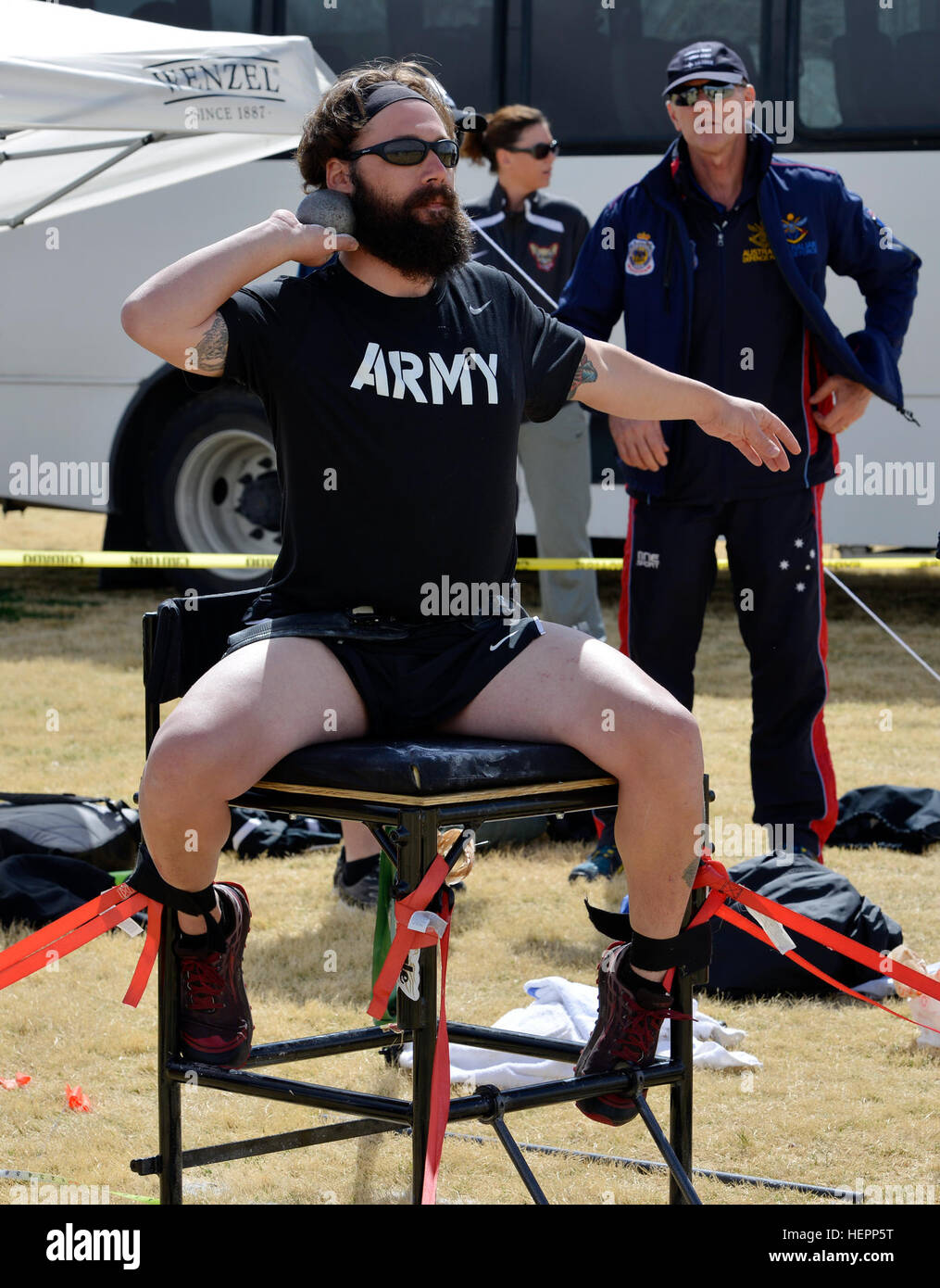 U.S. Army veteran Staff Sgt. Matthew Mihacsi, Warrior Transition Unit ...