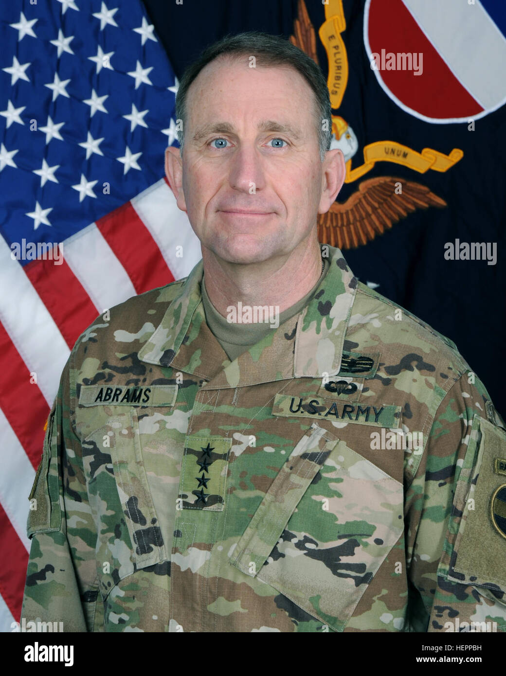 General Robert B. Abrams in OCP Stock Photo - Alamy