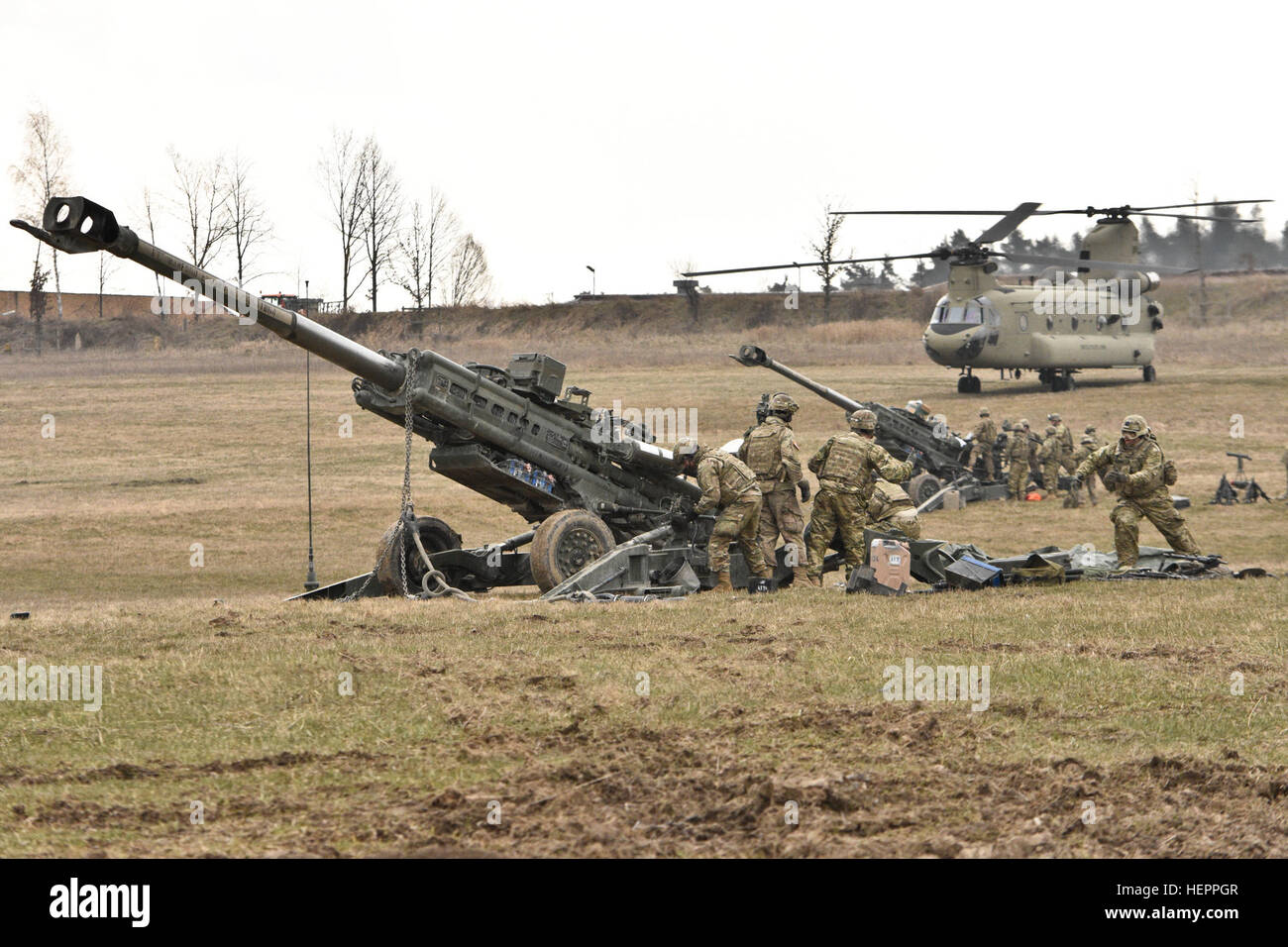 Troopers assigned to Archer Battery, Field Artillery Squadron, 2nd ...