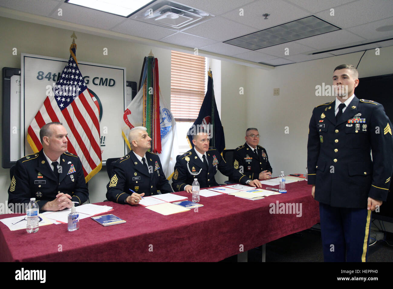 U.S. Army Reserve Sgt. Jonathan Libby, 3rd Battalion, 318th Regiment ...