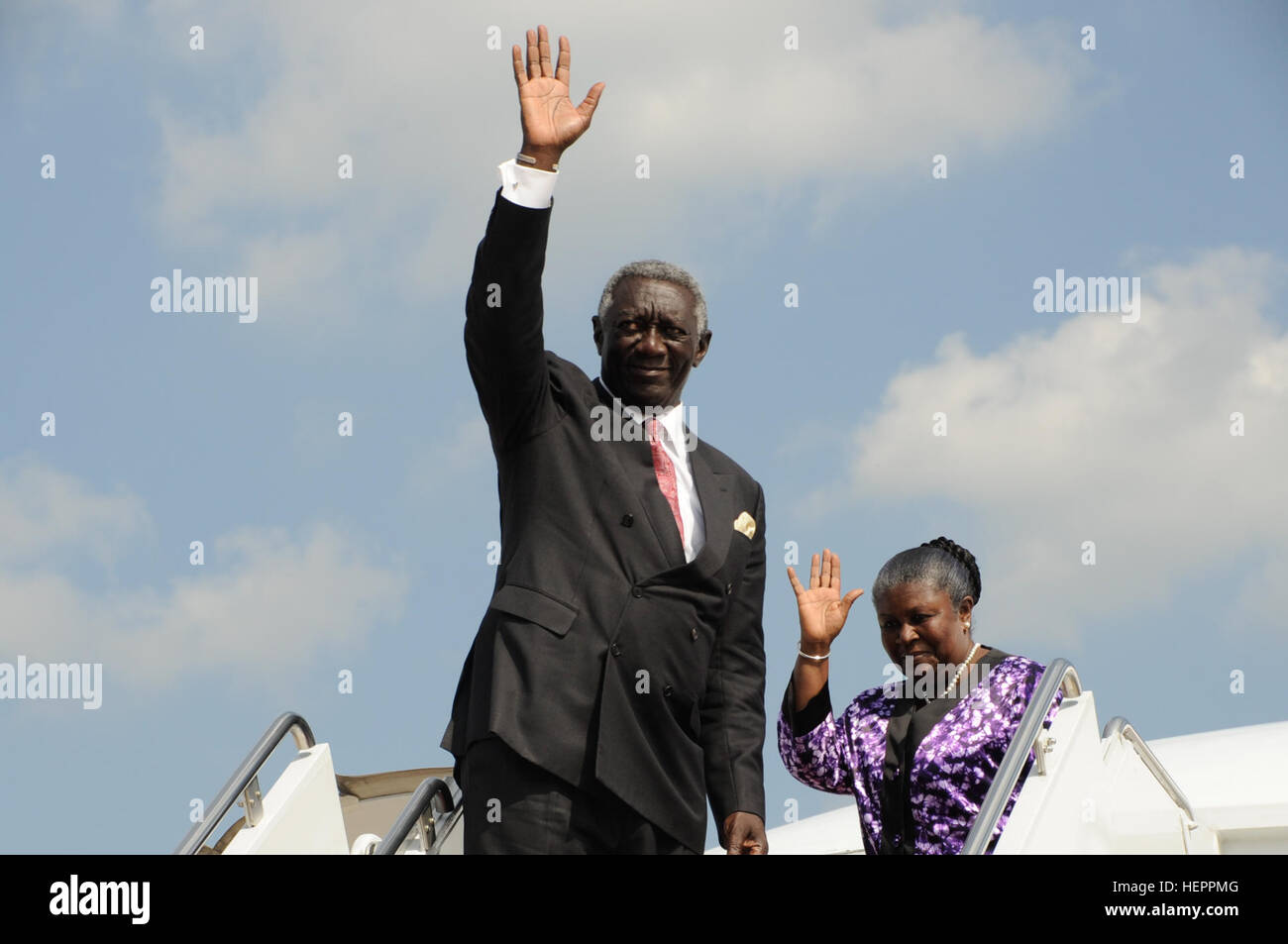 John agyekum kufuor hi-res stock photography and images - Alamy