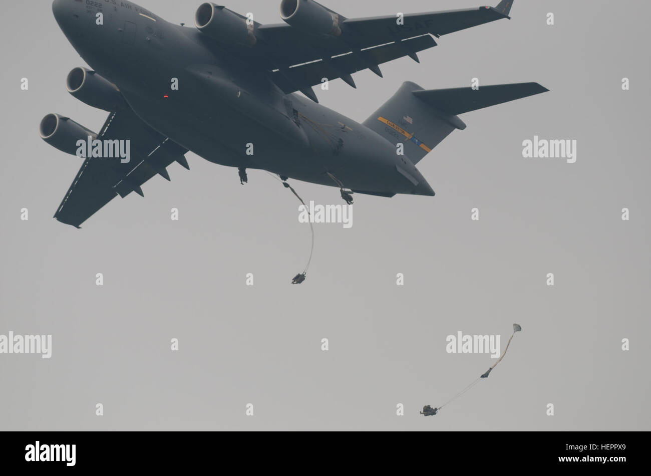 U.S. Soldiers of the 173rd Airborne Brigade conduct airborne operations ...