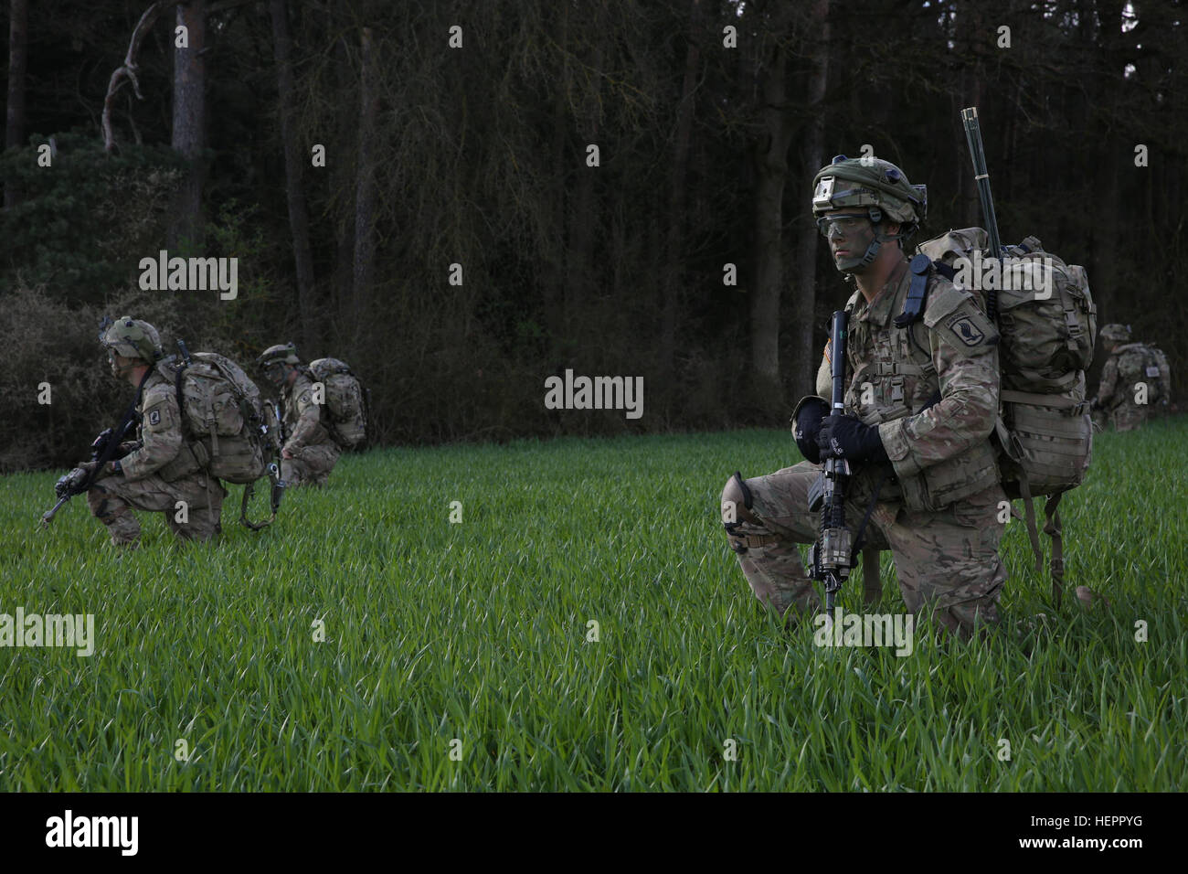 U.S. Soldiers from 2nd Battalion, 503rd Infantry Regiment, 173rd ...