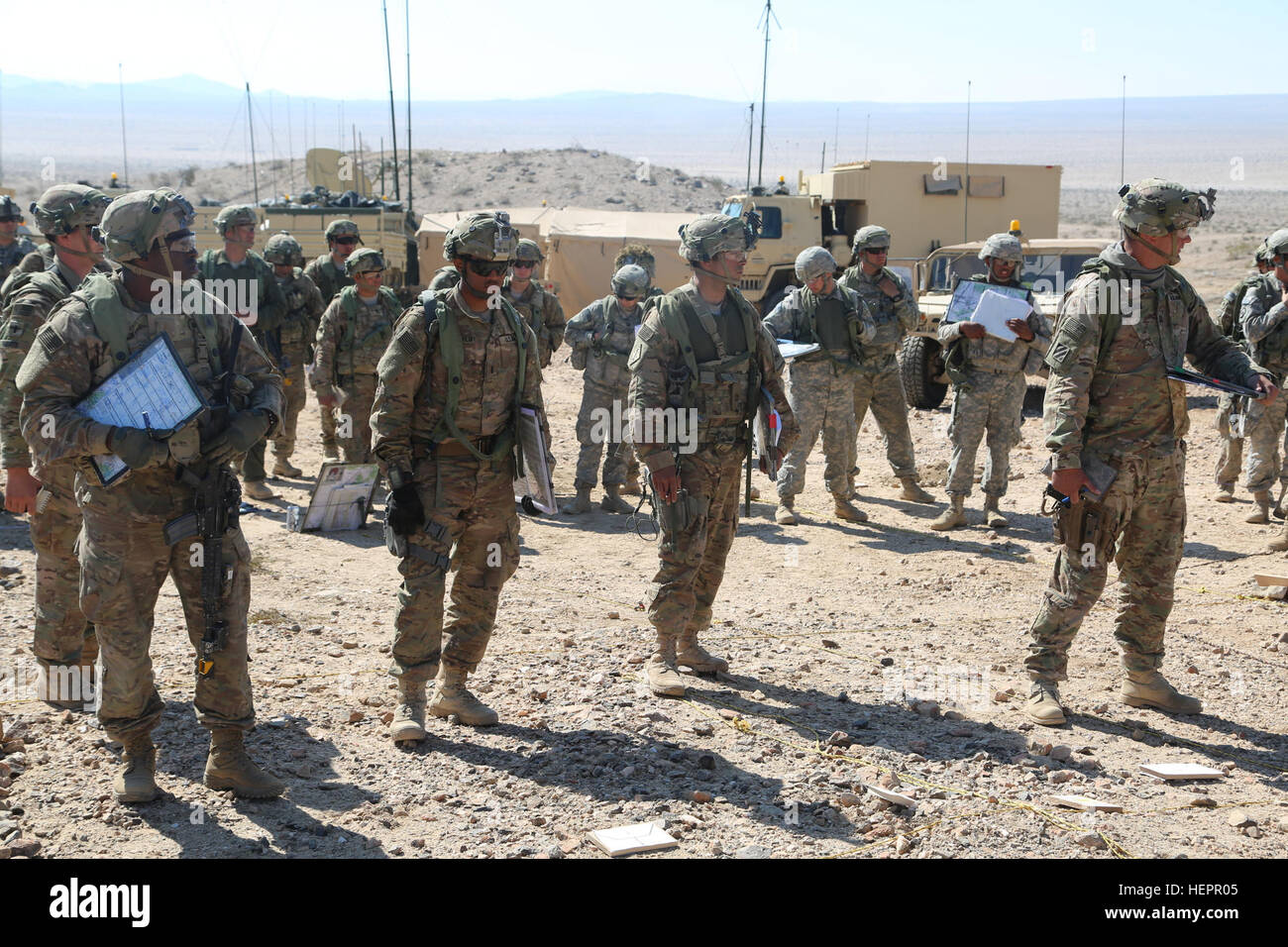 U.S. Soldiers of 1st Battalion, 67th Armored Regiment, 3rd Brigade ...