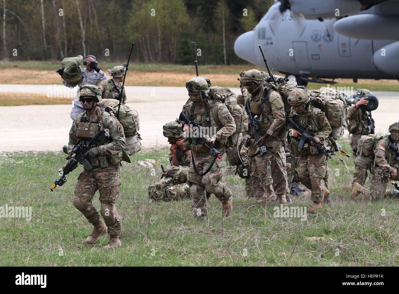 Airmen from the 321st Special Tactics Squadron, out of the Royal Air ...