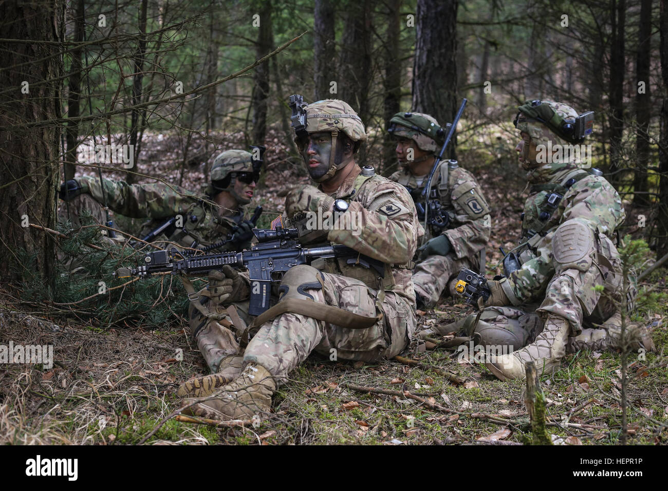 U.S. Soldiers of Able Company, 2nd Battalion, 503rd Infantry Regiment ...