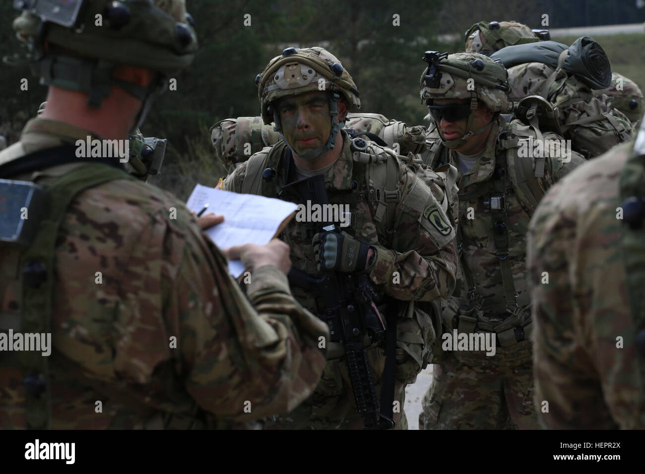 U.S. Soldiers of 54th Brigade Engineer Battalion, 173rd Airborne ...
