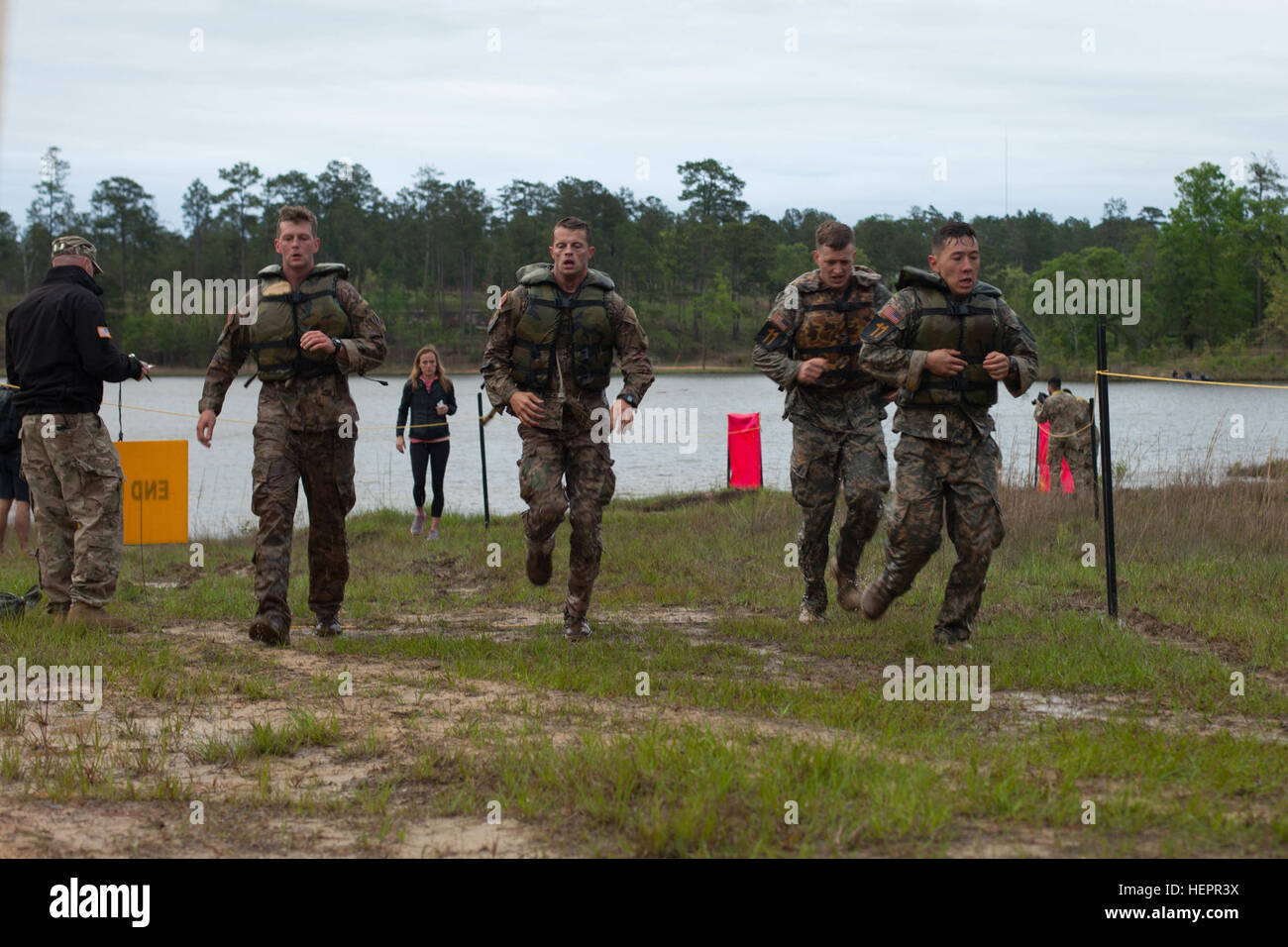 U.S. Army Rangers (From left to right) Capt.'s Timothy Moore and Henry ...