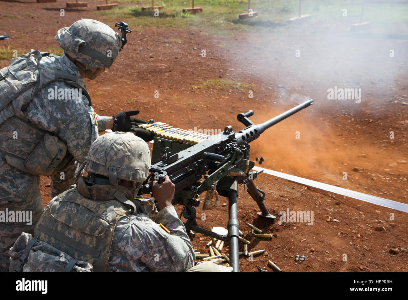 Two Army Reserve Infantryman with Delta Company, 100th Battalion, 442nd ...