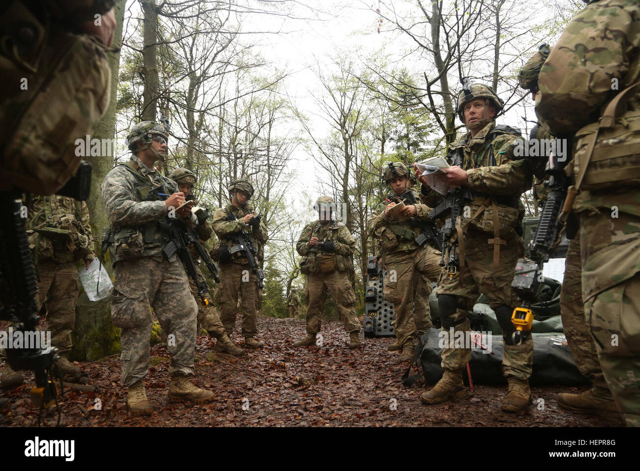 U.S. Soldiers of Delta Troop, 1st Squadron, 91st Cavalry Regiment ...
