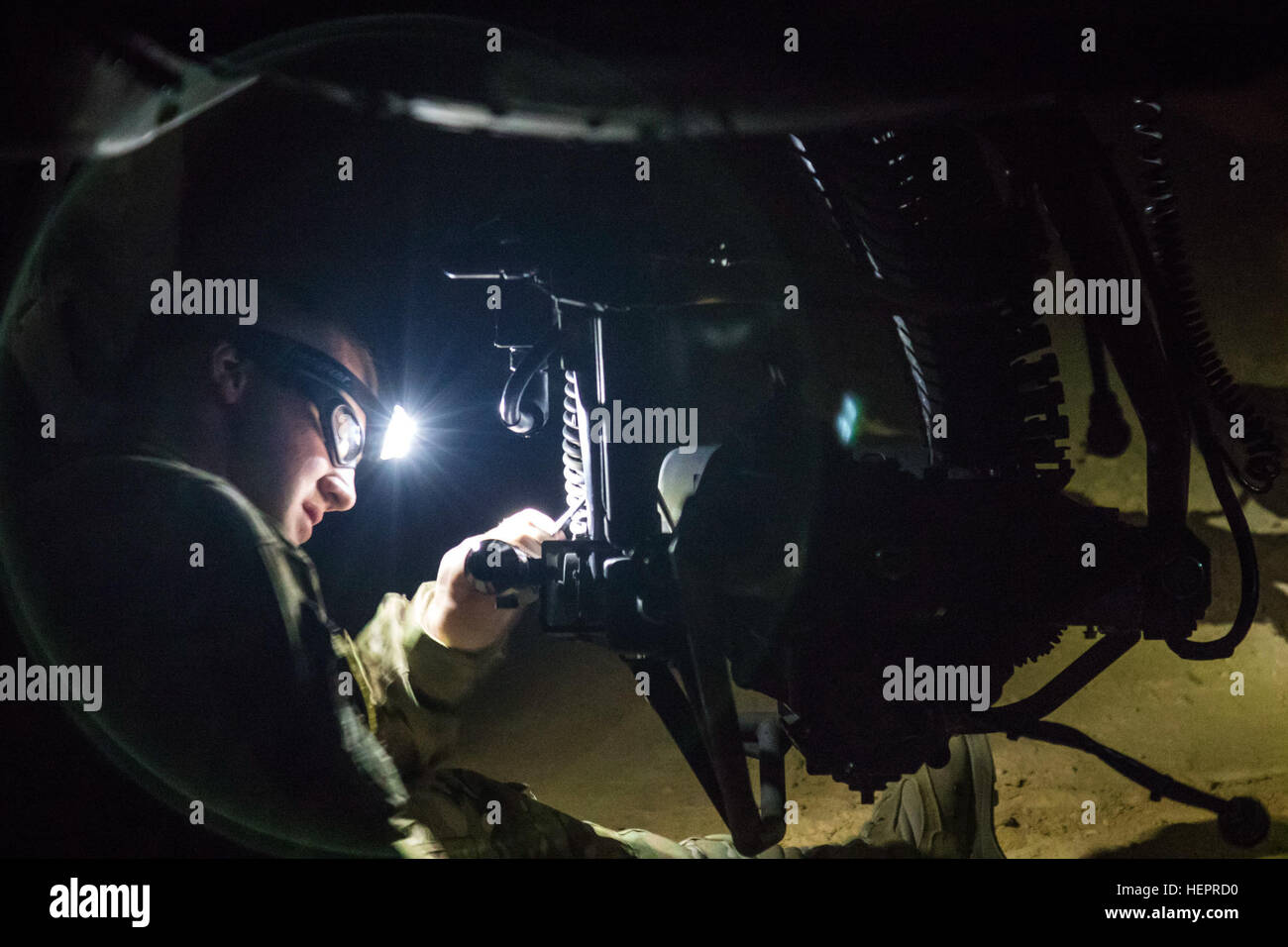 A Soldier from 1st Attack Reconnaissance Battalion, 82nd Combat ...