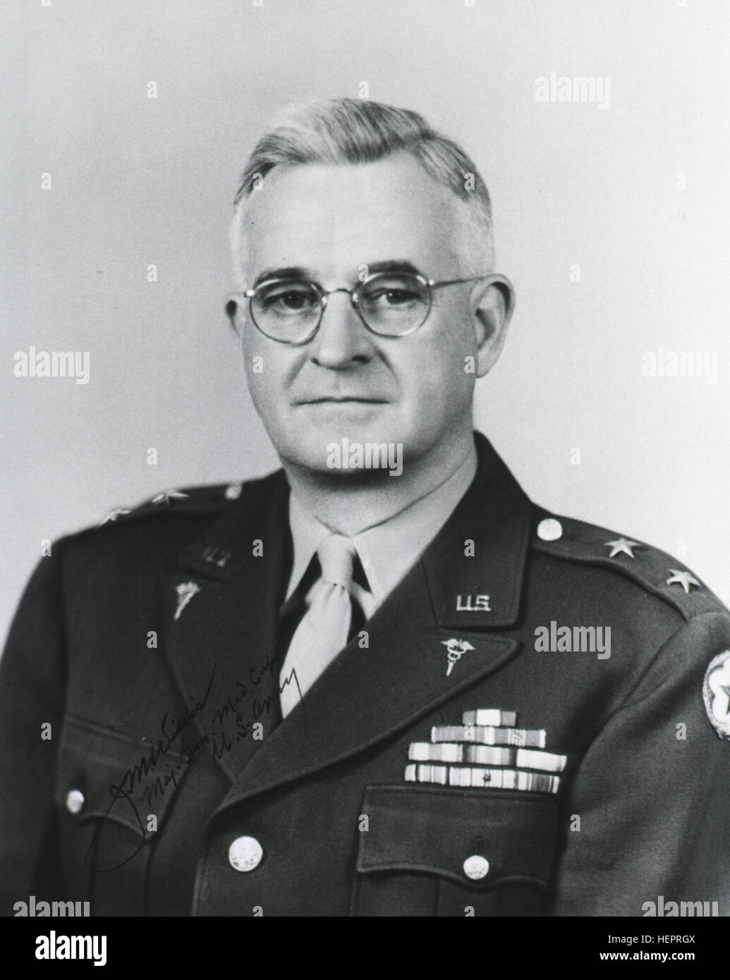Major General John M Willis Stock Photo - Alamy