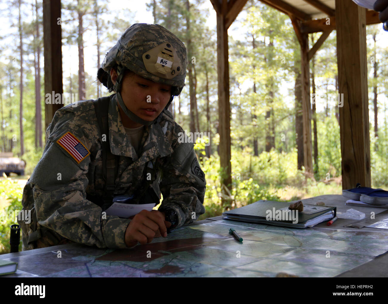Pfc. Darilyn Oberes, Bravo Company, 407th Support Battalion, 2nd ...