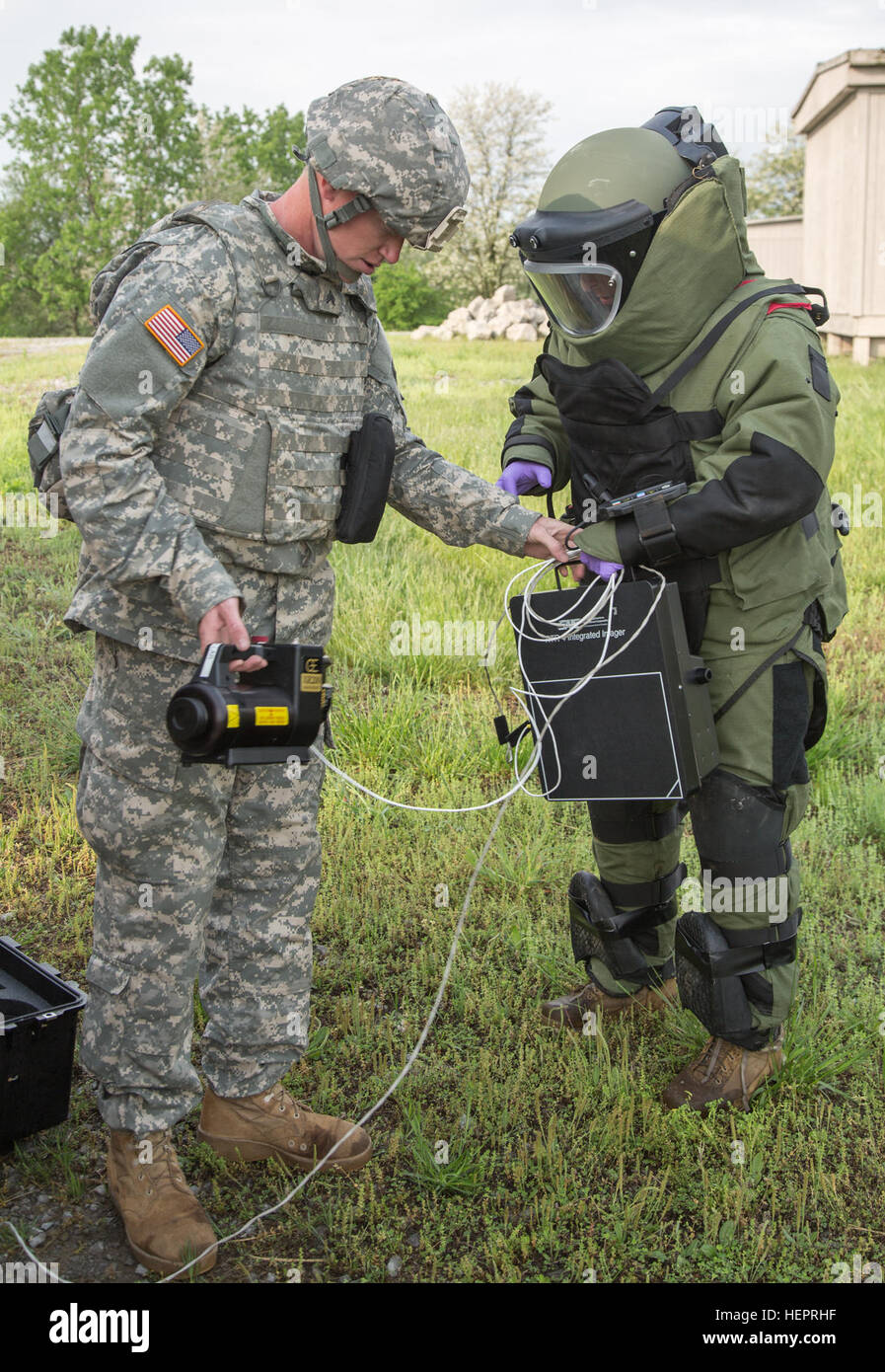 U.S. Army Sgt. Jacob Holt, assigned to the 666th Ordnance Company (EOD ...