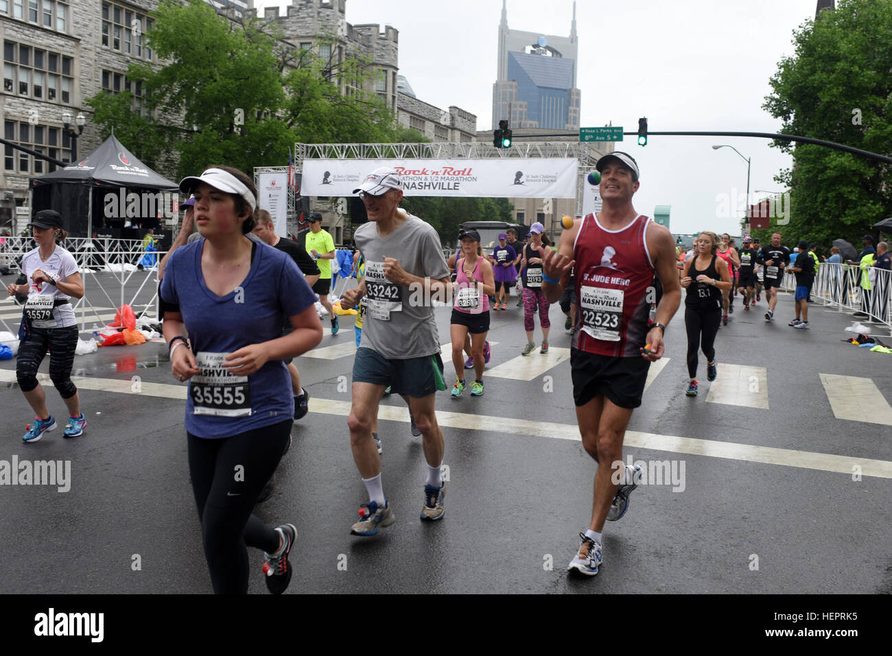 David Quint (wearing St. Jude Hero tank top), Labor and Management ...