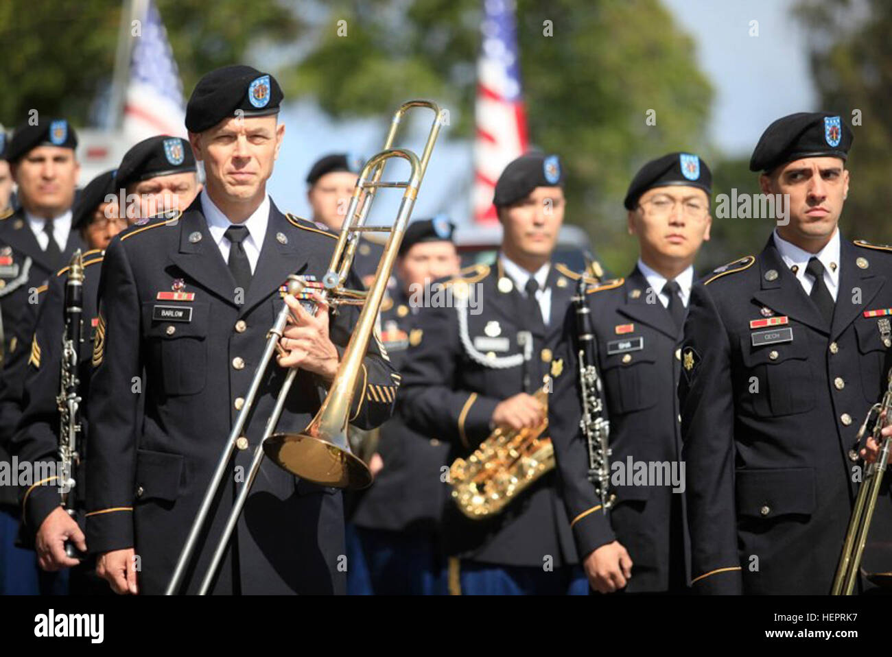 191st US Army Band Stock Photo - Alamy