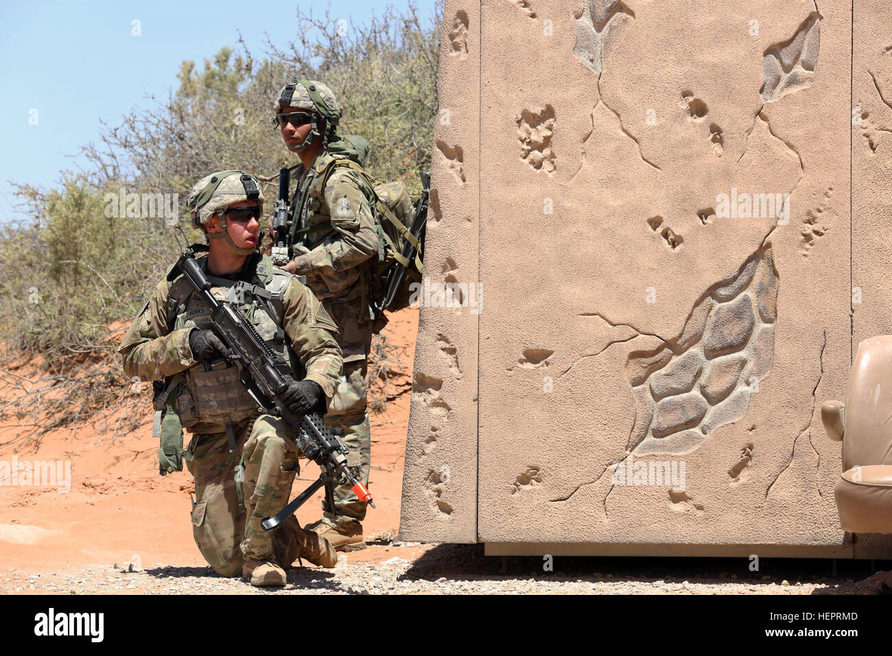 Soldiers with 1st Battalion, 6th Infantry Regiment, 2nd Brigade Combat ...