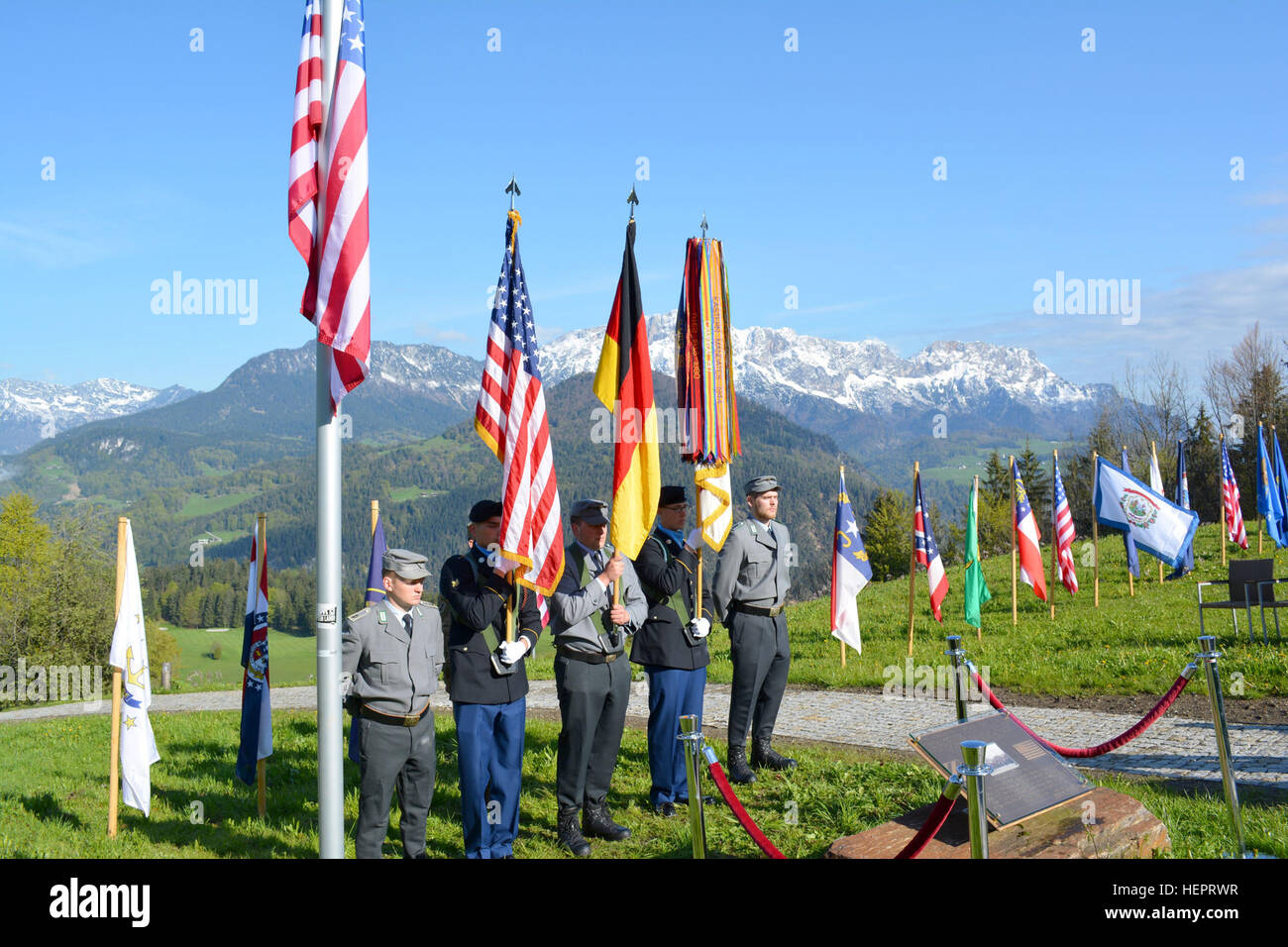 Liberated In 1945 By The U S Army High Resolution Stock Photography and ...