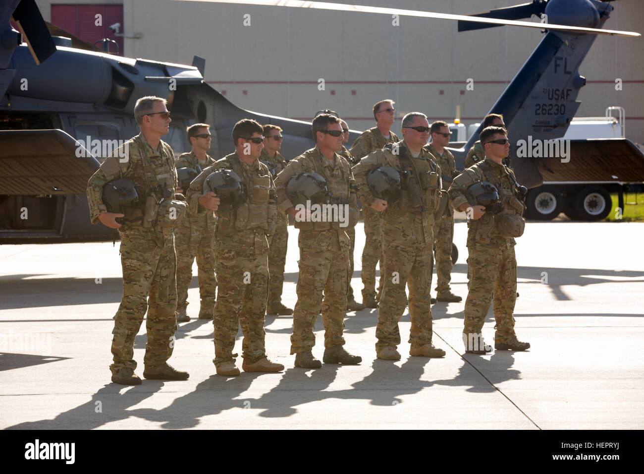 The aircrew with the 301st Rescue Squadron, from Patrick Air Force Base ...