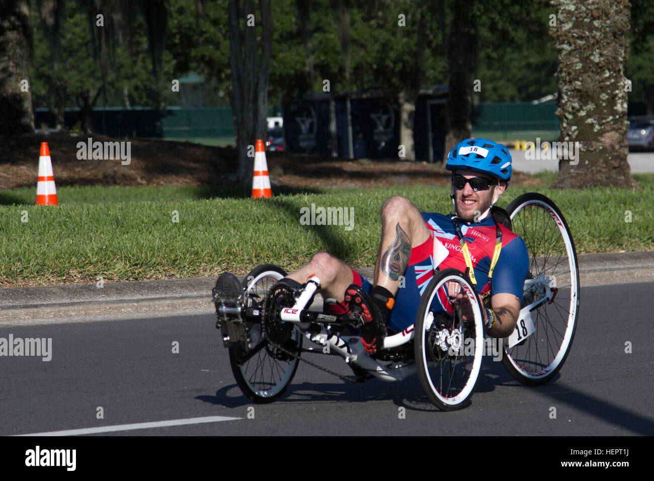 Christopher Collins, Australia, competes in the 2016 Invictus Games on ...