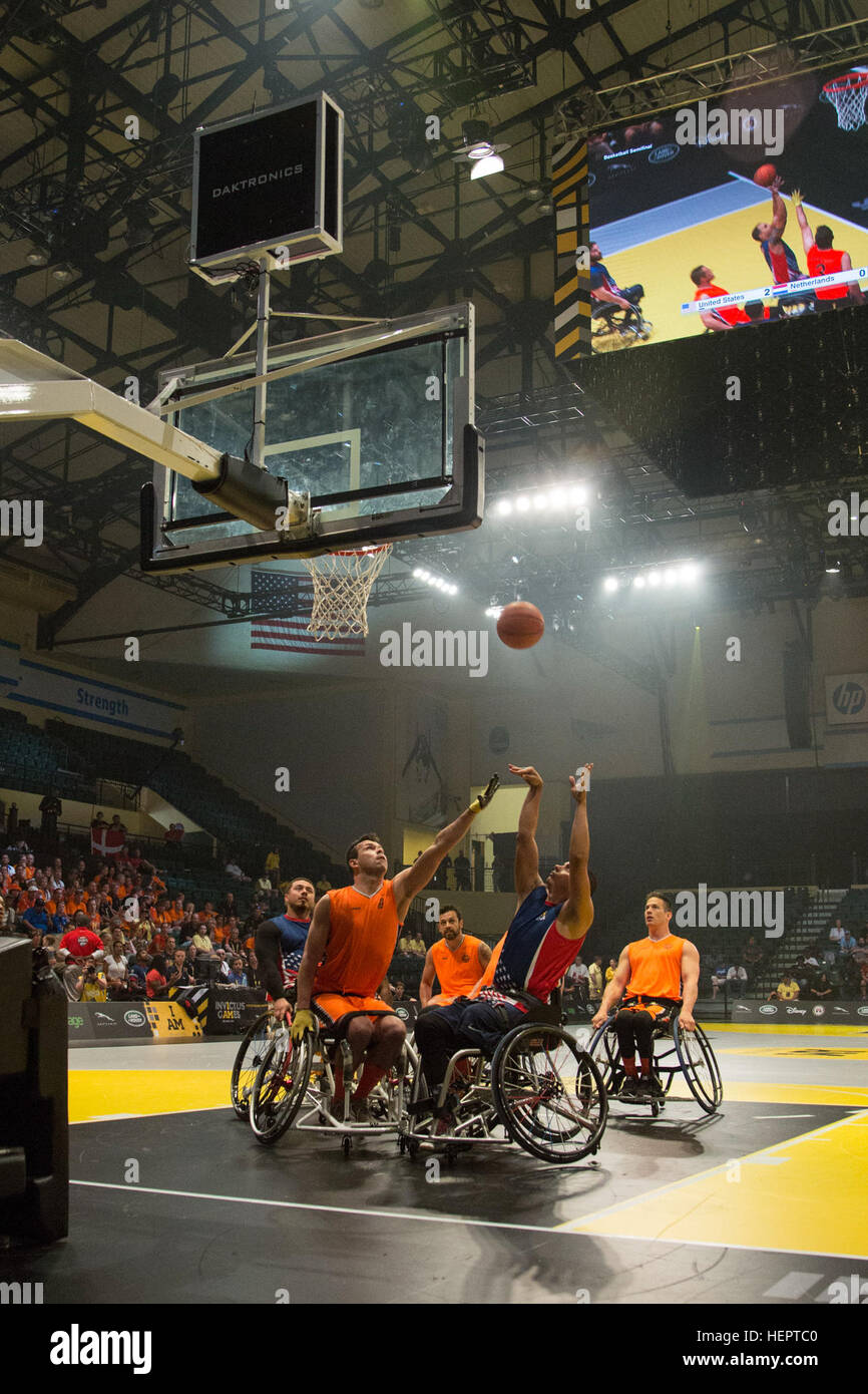 Invictus games wheelchair basketball hi-res stock photography and ...