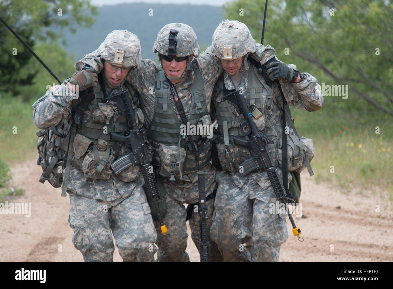 Combat engineers with 3rd Engineer Battalion, Staff Sgt. Branden Turner ...